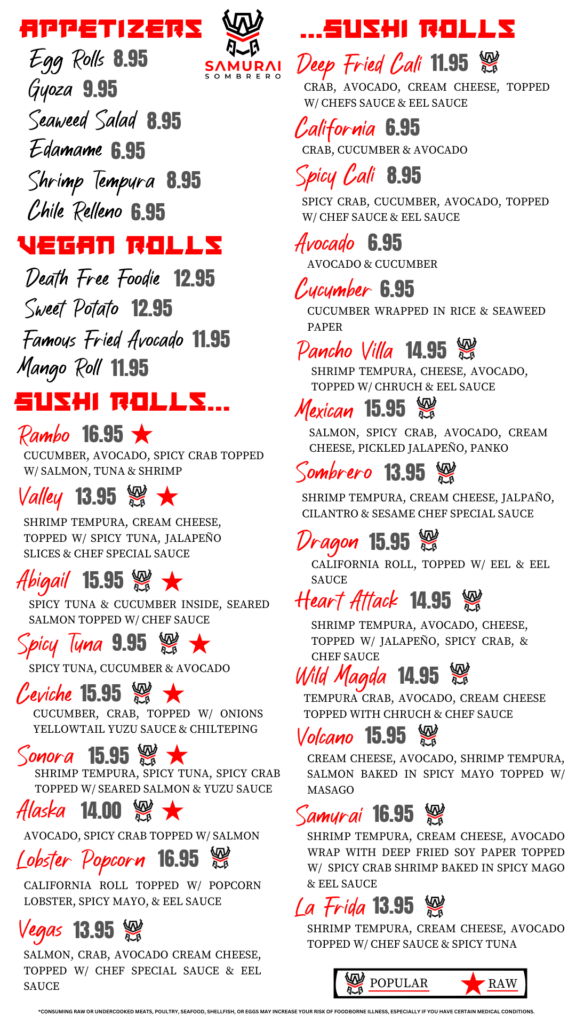 Samurai Sombrero - American Eat Co